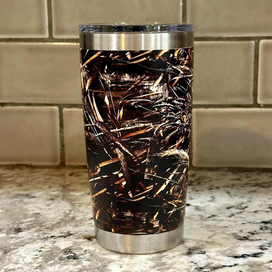 Yeti 20 Oz Tumbler Duck Stamp Max 5 Camo No Stamp - Etsy