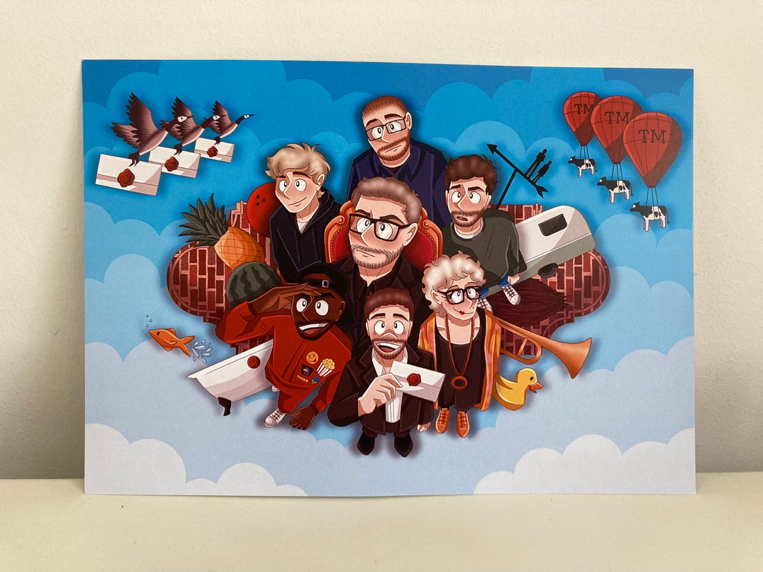 Taskmaster Series 15 A5 Art Print - Etsy