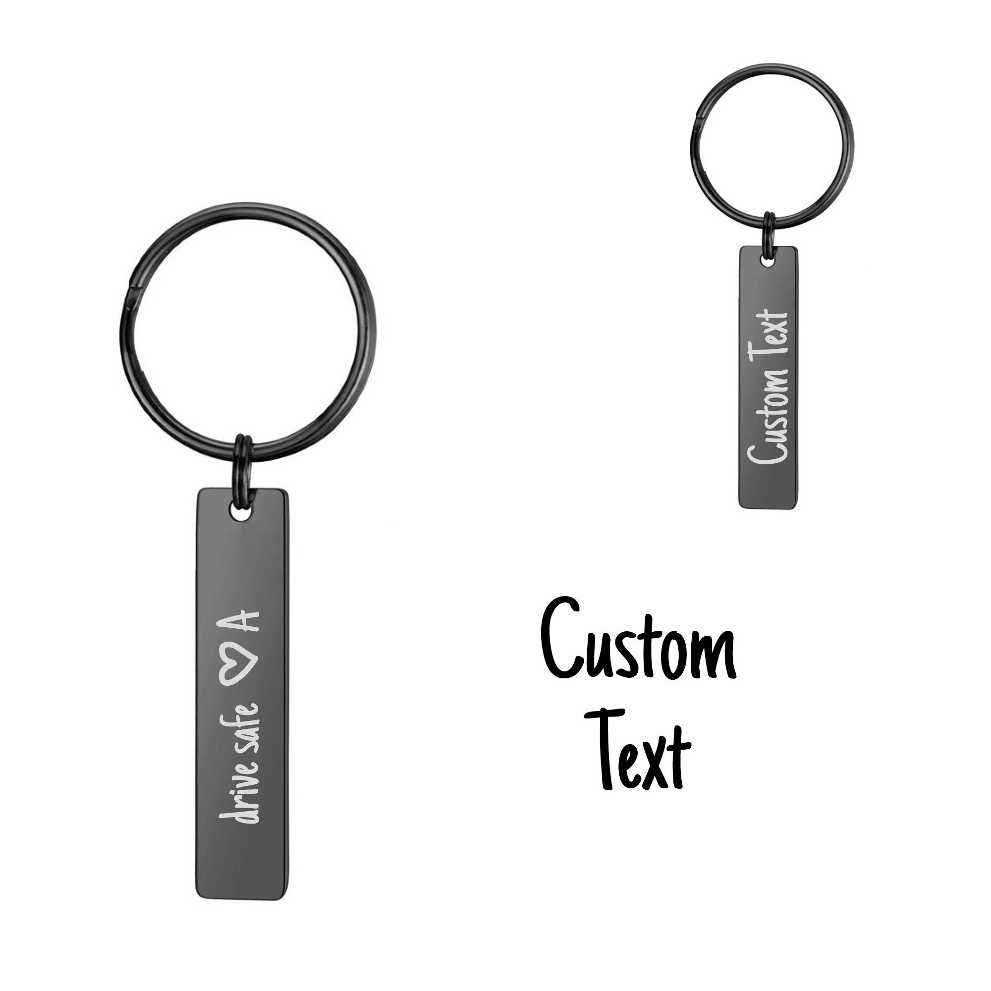 Personalised Number Plate Keyring, Number Plate Keychain, Number Plate ...