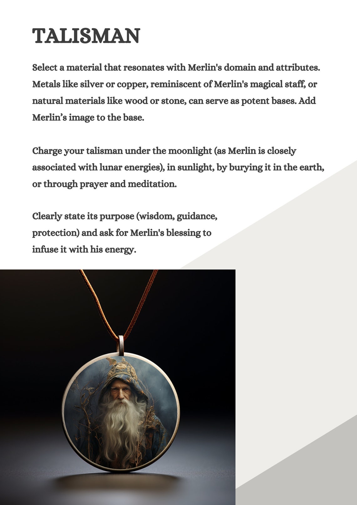 Merlin's Contemplation: the Enchanter in Repose digital Download ...