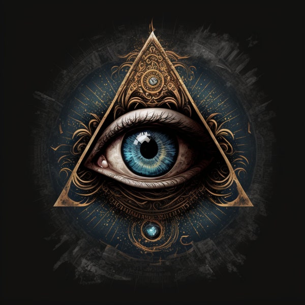 All Seeing Eye Art - Etsy