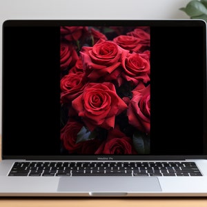 Mystical Red Roses Digital Download - Enchanted Flower Photography for ...