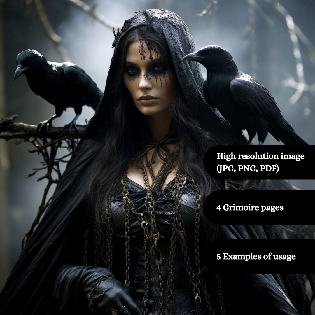 Veil of the Morrigan: Whisperer Amongst Crows digital Download Divine ...