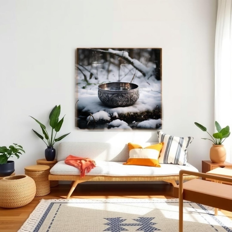 Celtic Snow Ritual Bowl (digital Download)- Pagan Altar Decoration ...