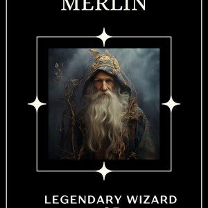 Merlin's Contemplation: the Enchanter in Repose (digital Download ...