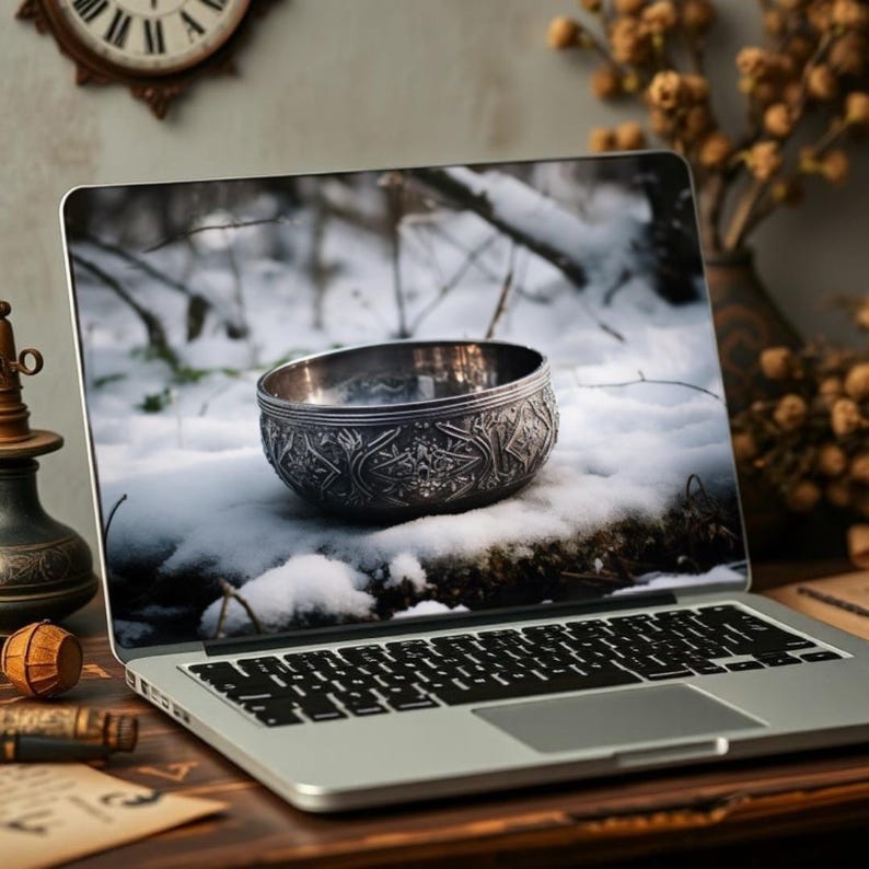 Celtic Snow Ritual Bowl (digital Download)- Pagan Altar Decoration ...