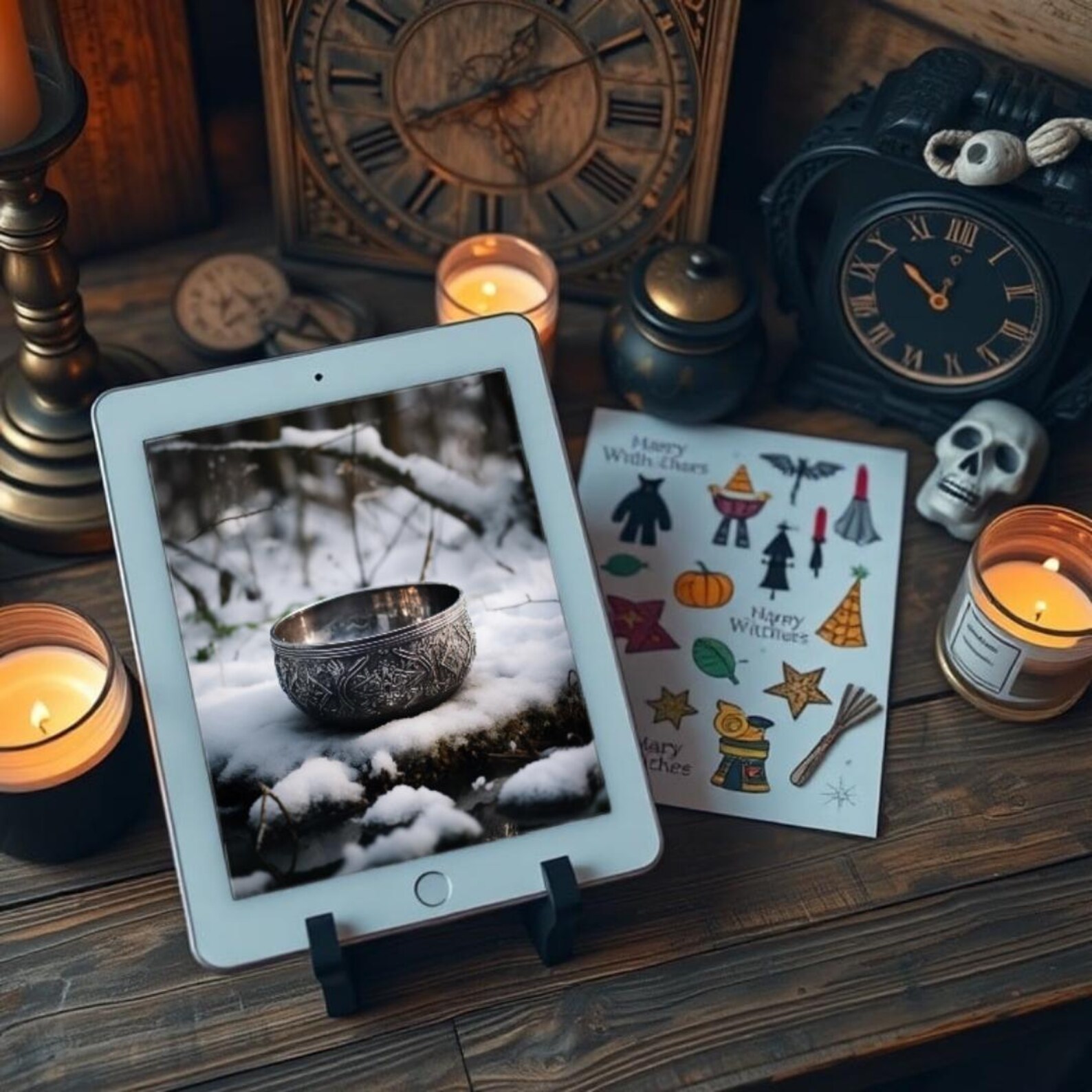 Celtic Snow Ritual Bowl (digital Download)- Pagan Altar Decoration ...