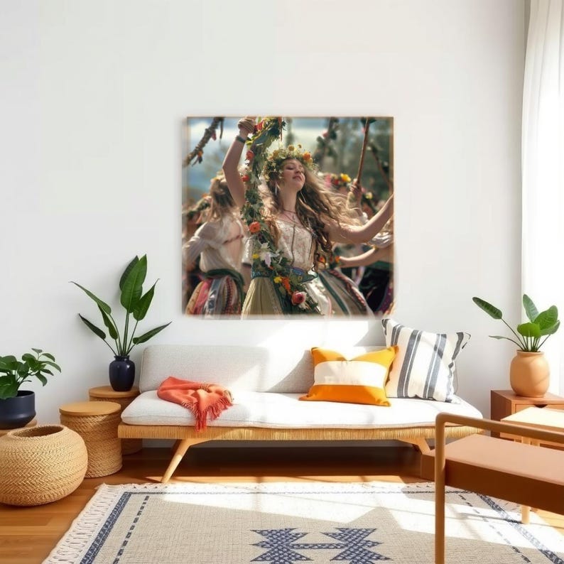 Maypole Celebration Dance Digital Download - Traditional Pagan ...