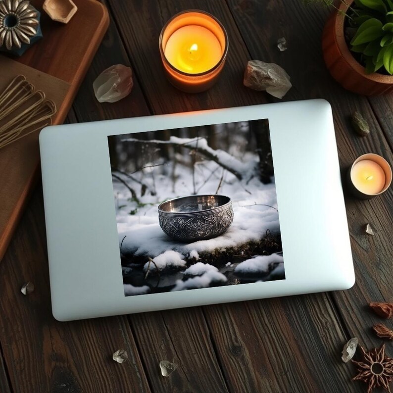 Celtic Snow Ritual Bowl (digital Download)- Pagan Altar Decoration ...
