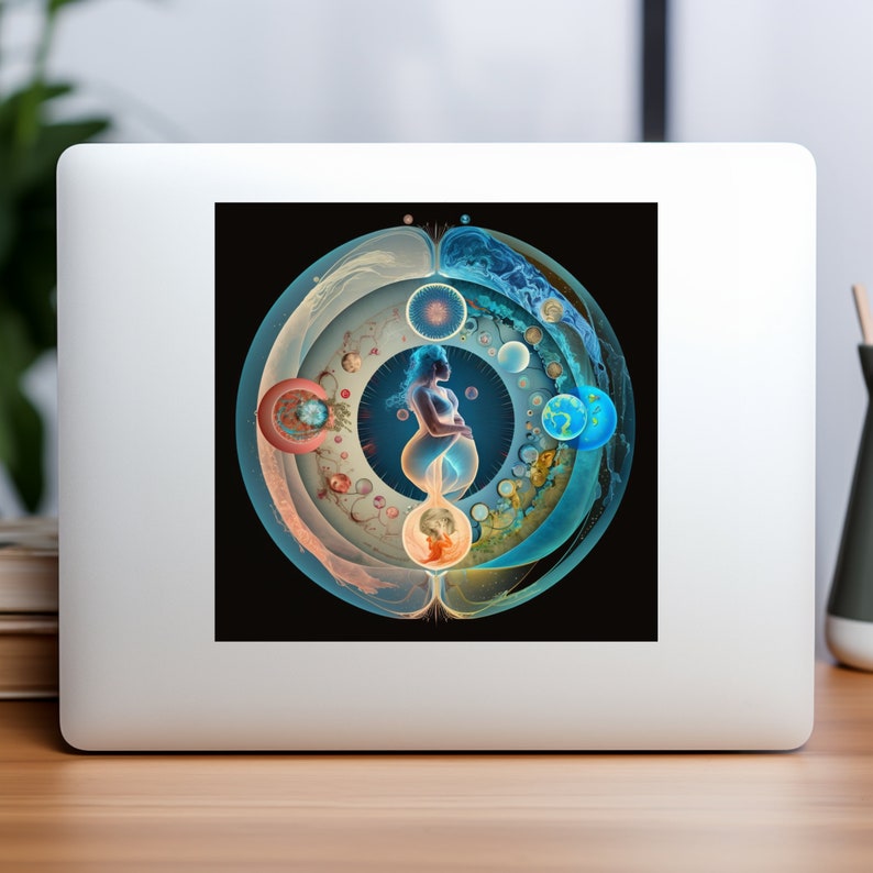 Circle of Creation digital Download Divine Feminine - Etsy