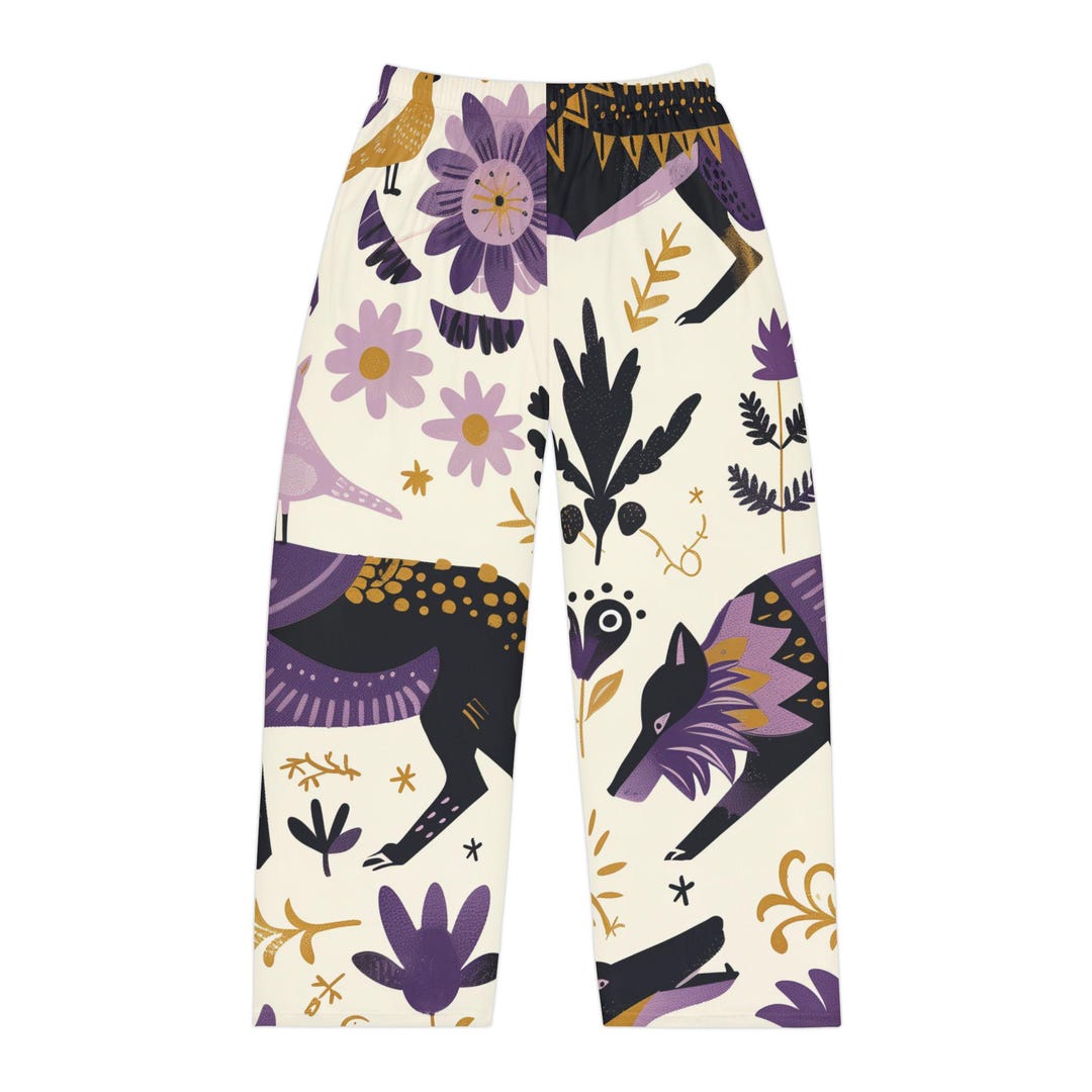 Wolves Pajama Pants - Etsy