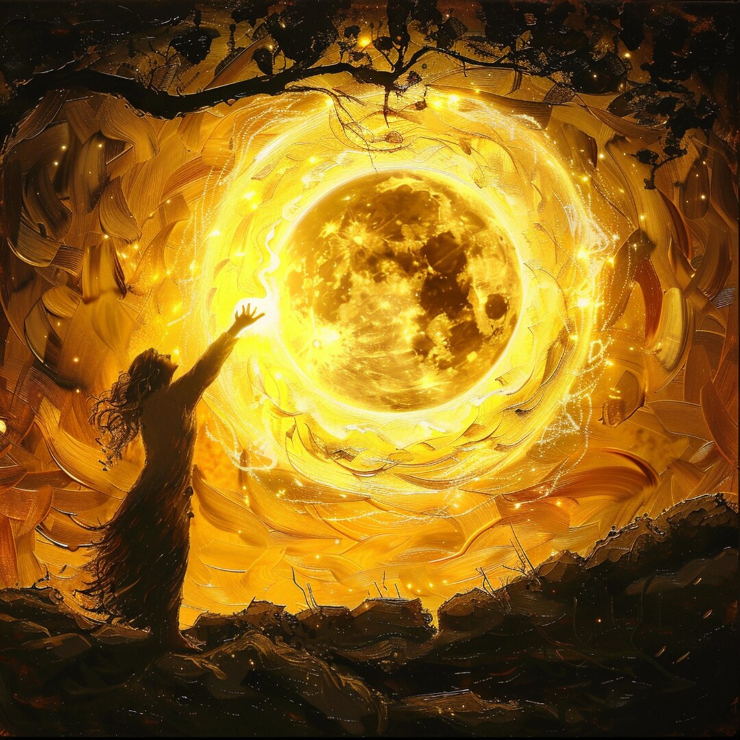 Solar Magick Illustration digital Download Witchcraft, Book of Shadows ...