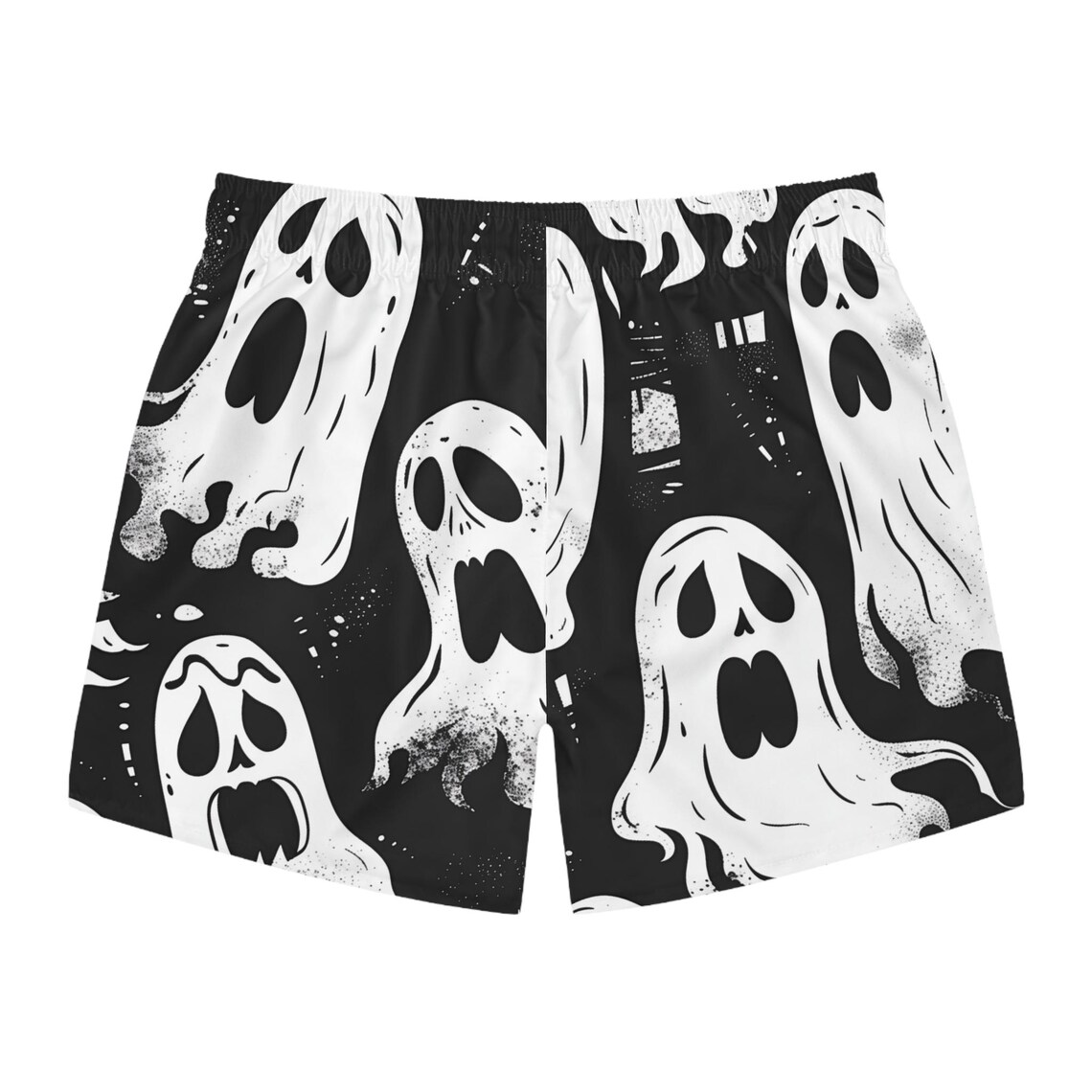 Scared Ghosts Swim Trunks - Etsy