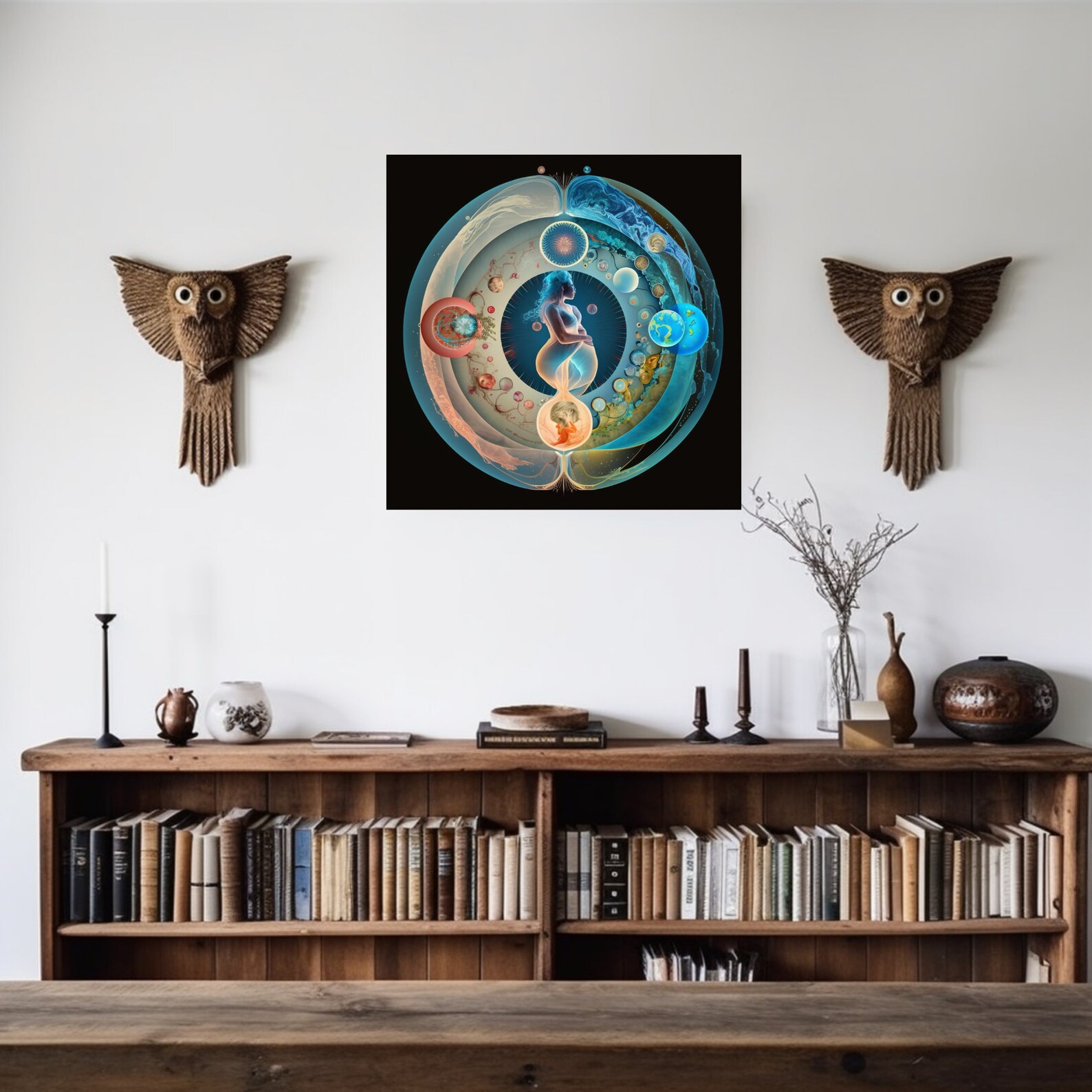 Circle of Creation digital Download Divine Feminine - Etsy