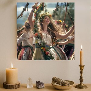 Maypole Celebration Dance Digital Download - Traditional Pagan ...