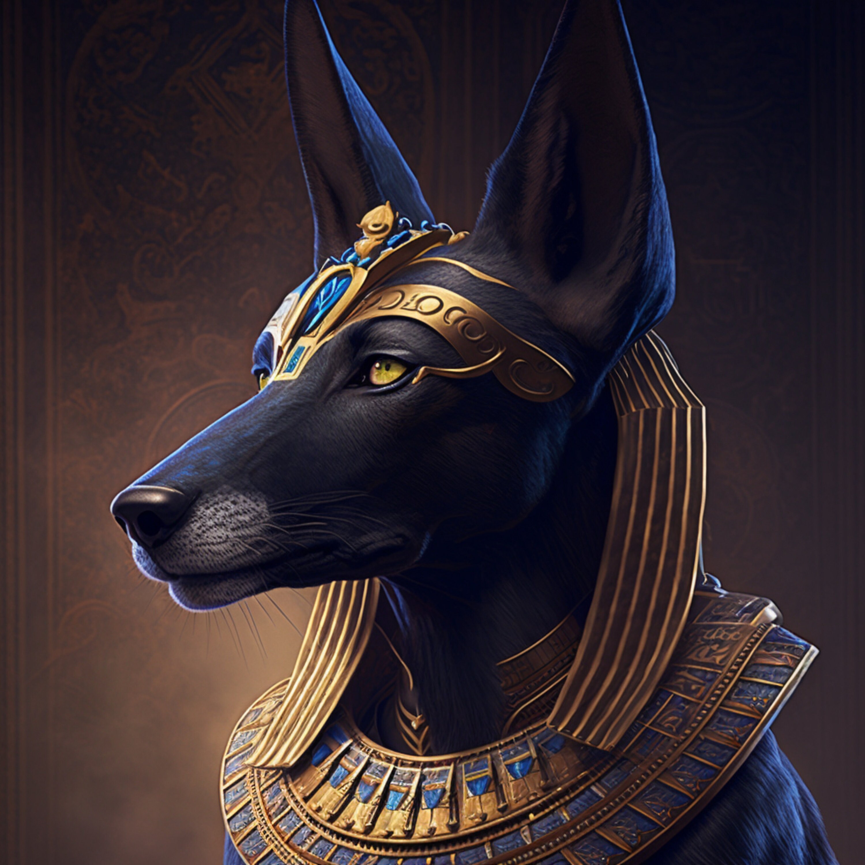 Guardian Anubis Watch digital Download Egyptian Mythology - Etsy
