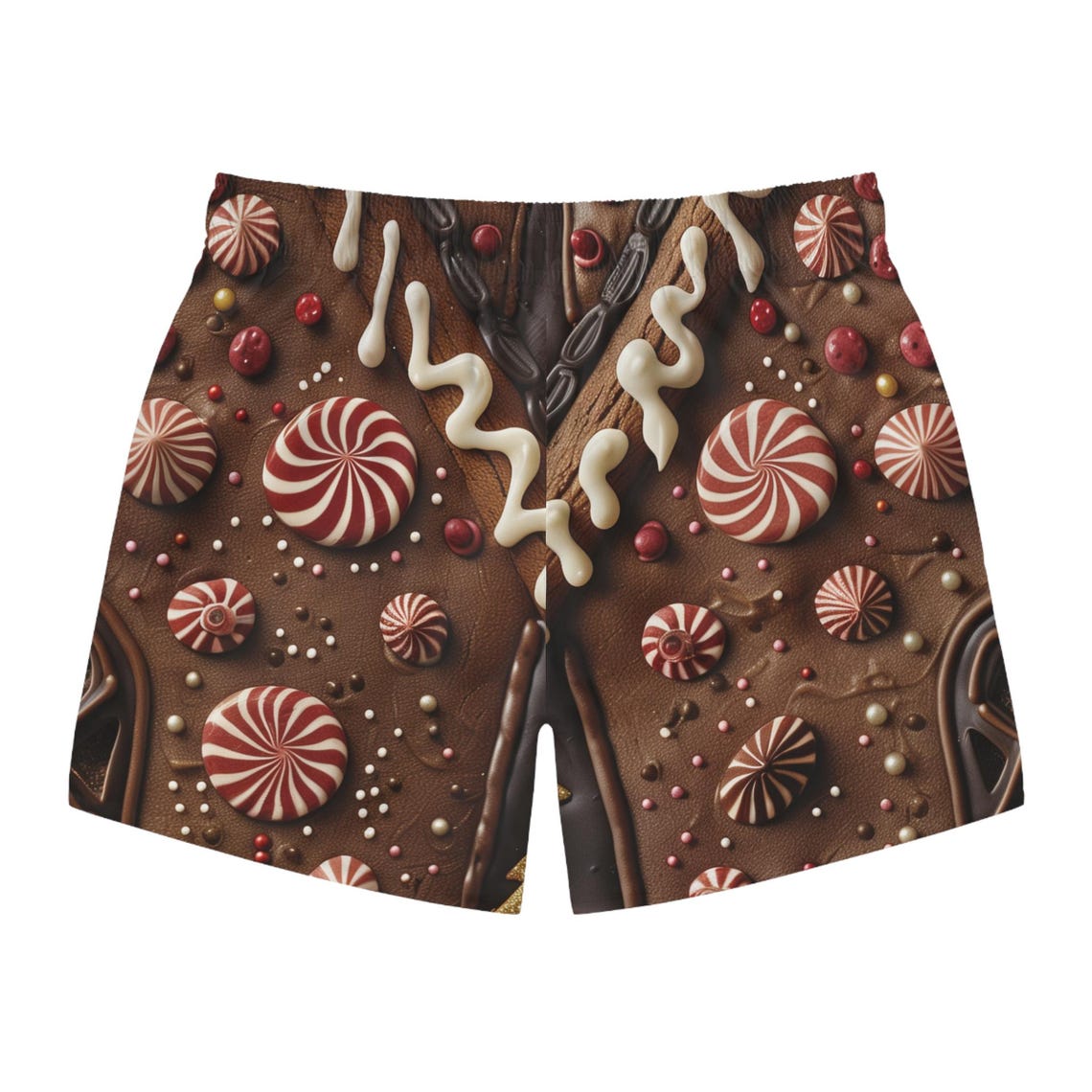 Chocolate House Swim Trunks - Etsy