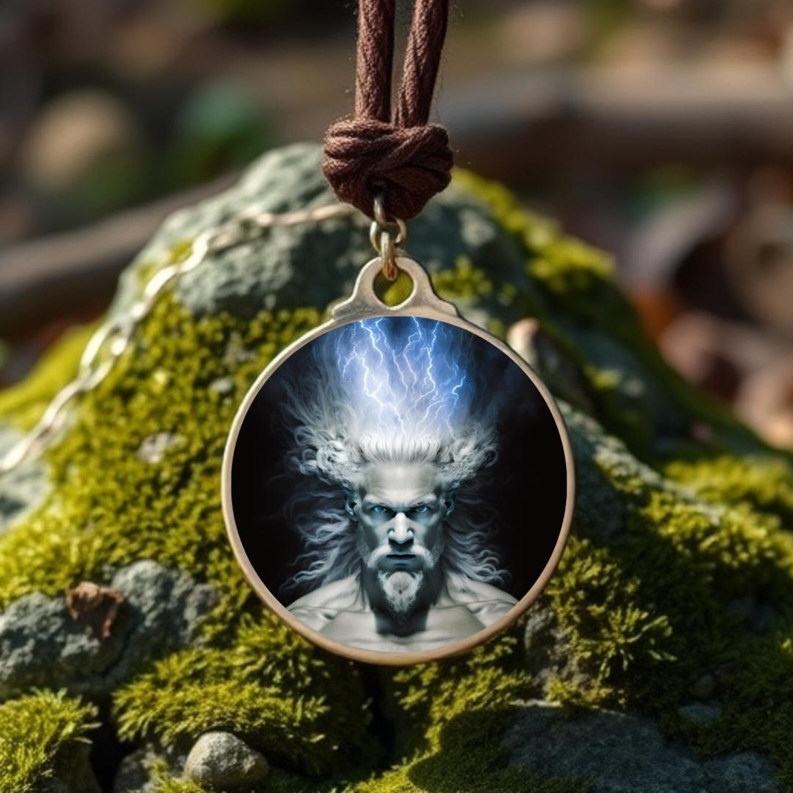 Zeus Thunderbolt Art Print (digital Download) - Classical Art - Occult ...