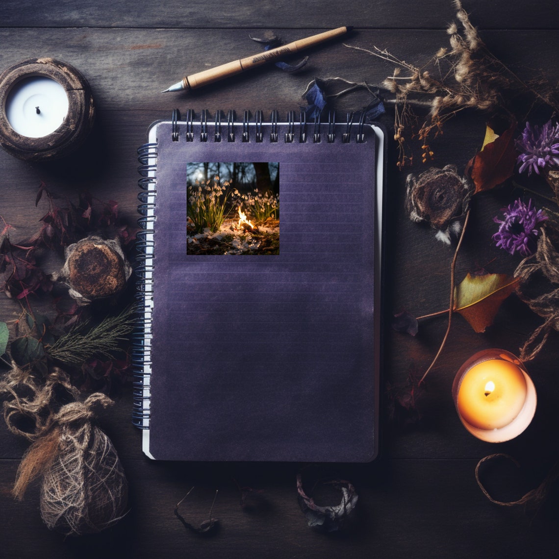 Imbolc Snowdrop Ritual digital Download Wiccan Decor With Egyptian ...