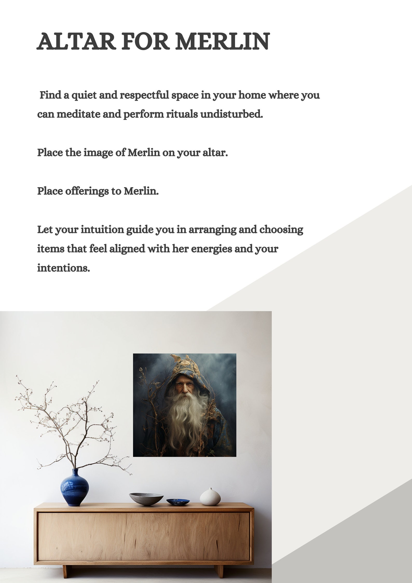 Merlin's Contemplation: the Enchanter in Repose digital Download ...