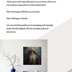 Merlin's Contemplation: the Enchanter in Repose (digital Download ...