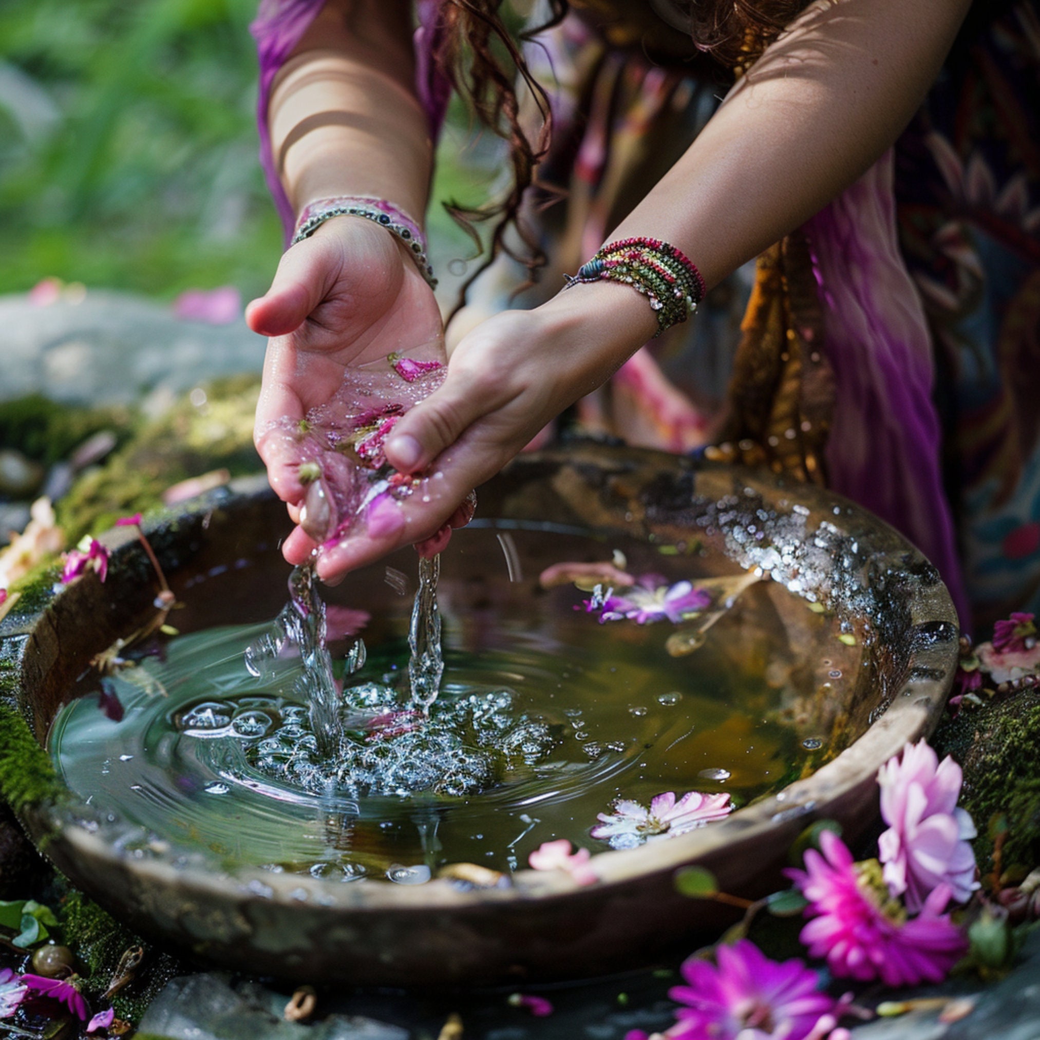 Ostara Water Blessing Ritual digital Download Sacred Element ...