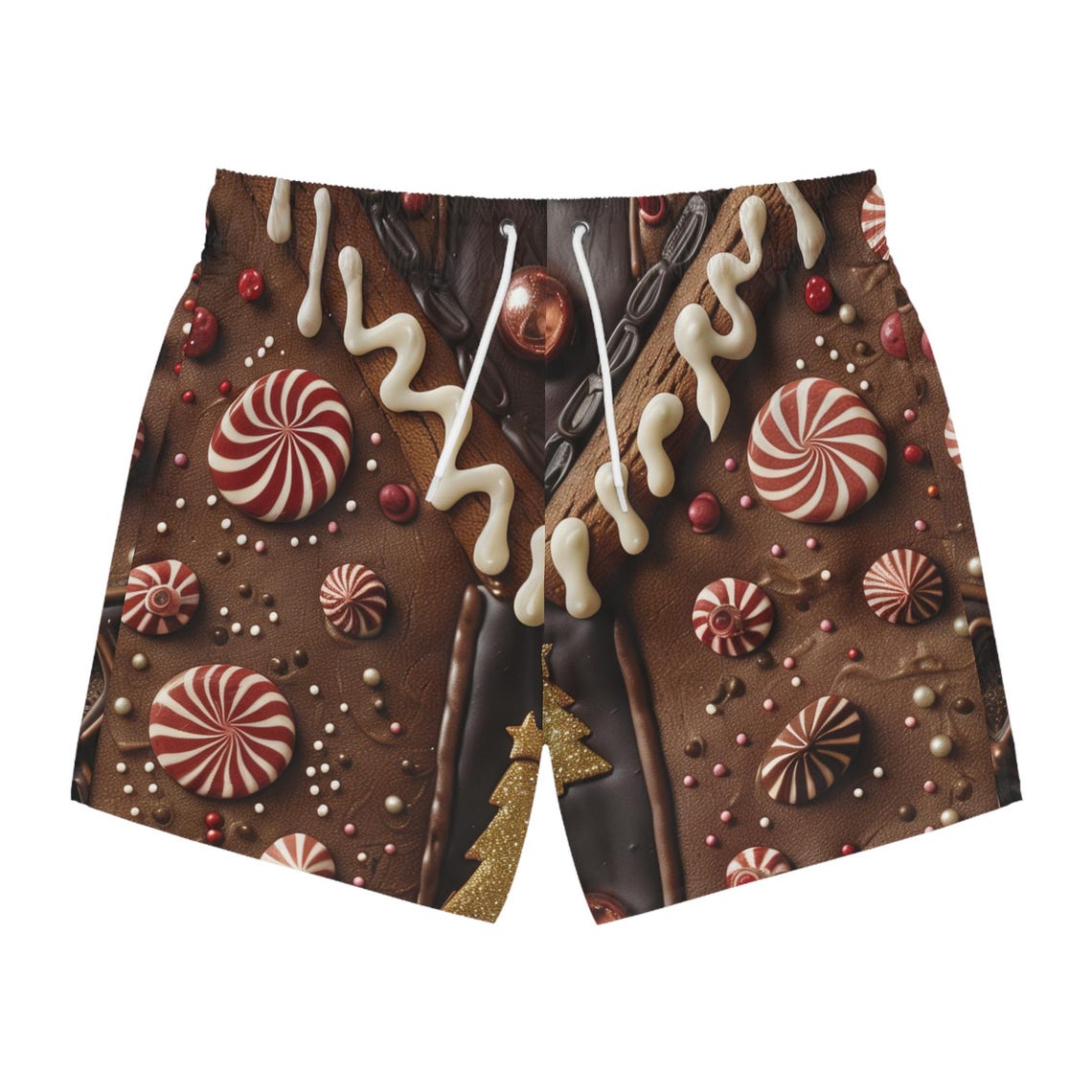 Chocolate House Swim Trunks - Etsy