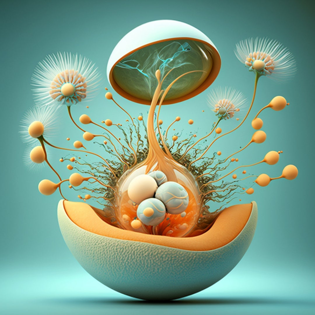 Blossom of Creation digital Download Fertility Art - Etsy