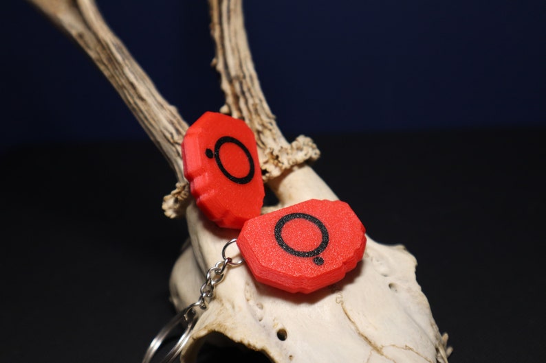 Tibia Runes and Items Keychains 3D Printed Sudden Death Great Fire Ball ...