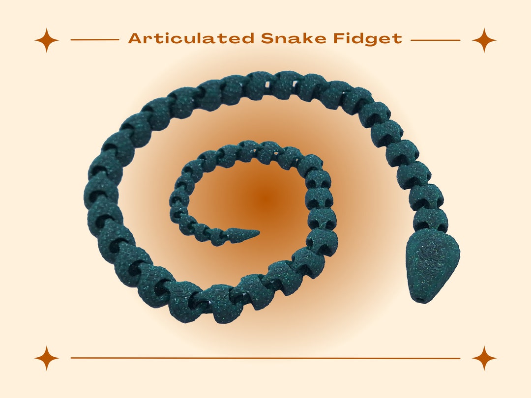 Articulated Snake Toy Stimming ASMR Cute 62cm 24.4in - Etsy
