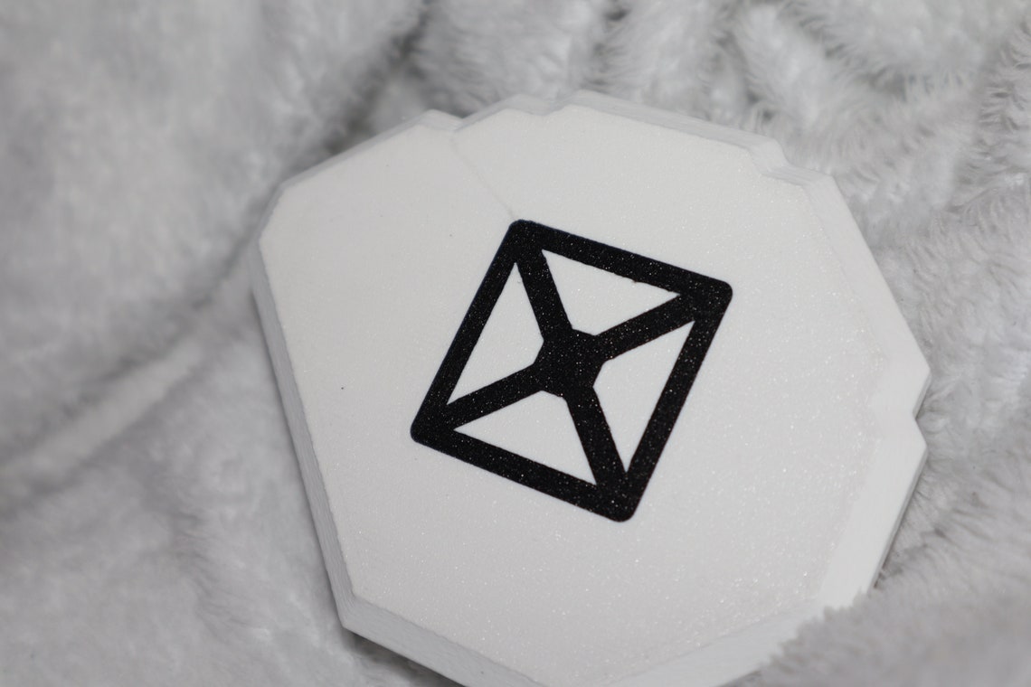 Tibia Runes Coasters 3D Printed Avalanche Decor Sudden Death Ultimate ...