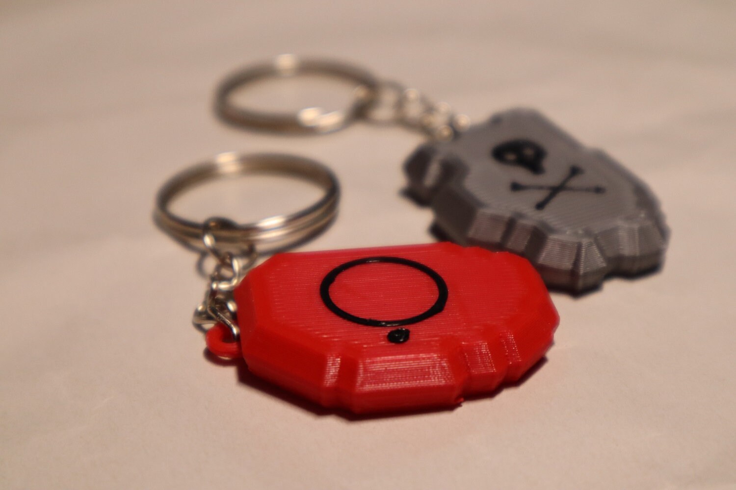 Tibia Runes Keychains 3D Printed Sudden Death Great Fire Ball - Etsy