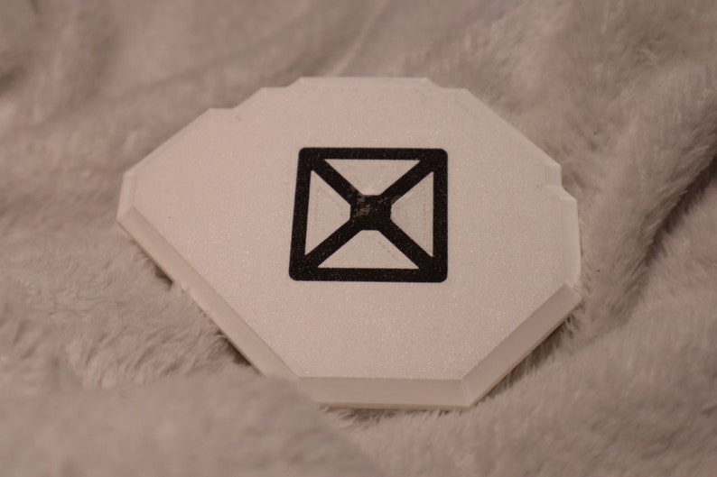 Tibia Runes Coasters 3D Printed Avalanche Decor Sudden Death - Etsy