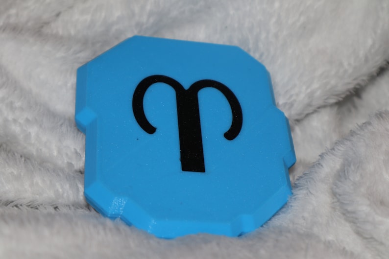 Tibia Runes Coasters 3D Printed Avalanche Decor Sudden Death Ultimate ...