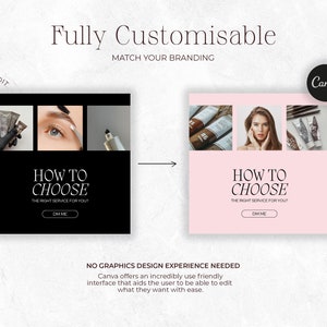 Brow Tech Instagram Posts, Brow Tech Templates, Brow Lamination Post ...