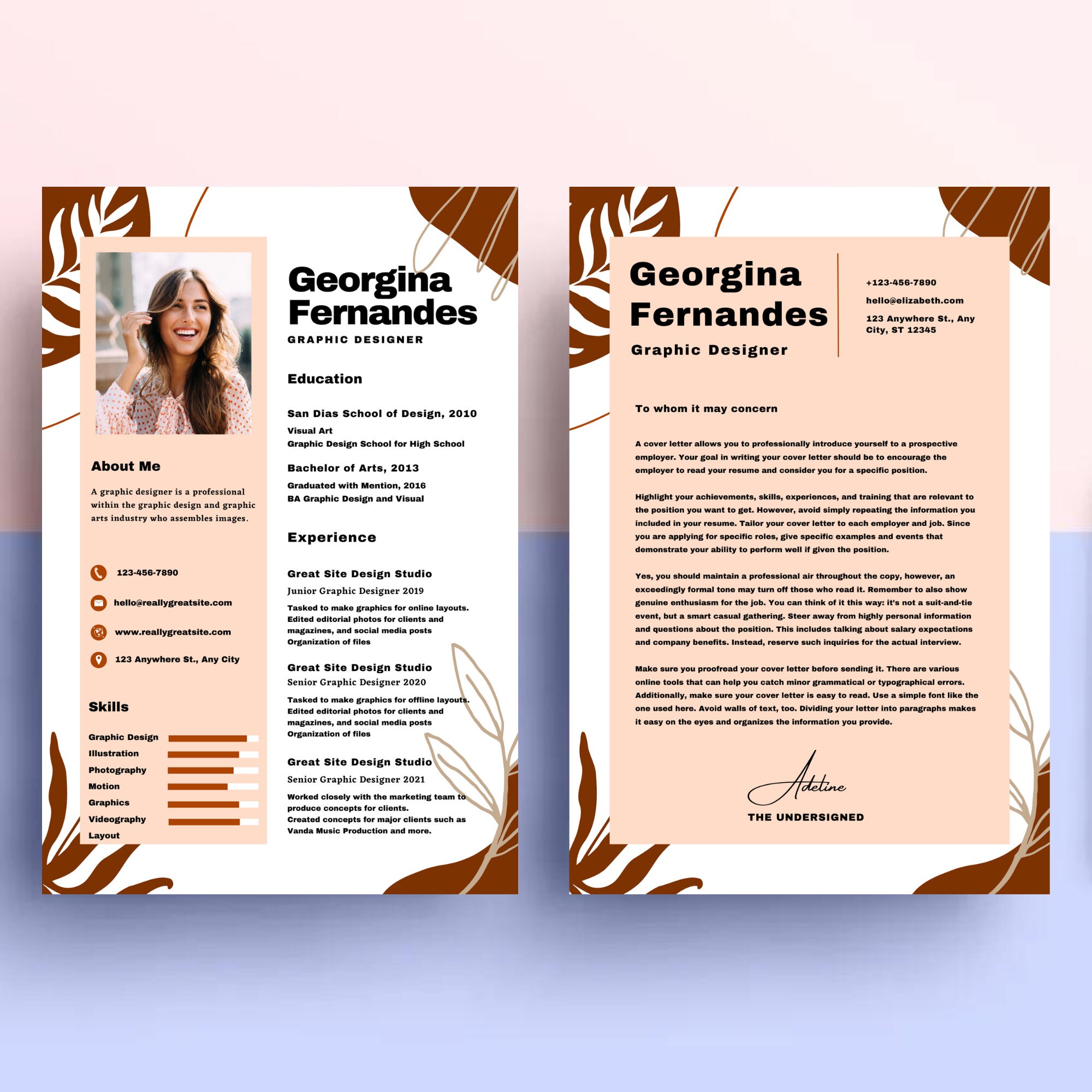 Professional Executive Resume Template, 2023 Clean Resume Template ...