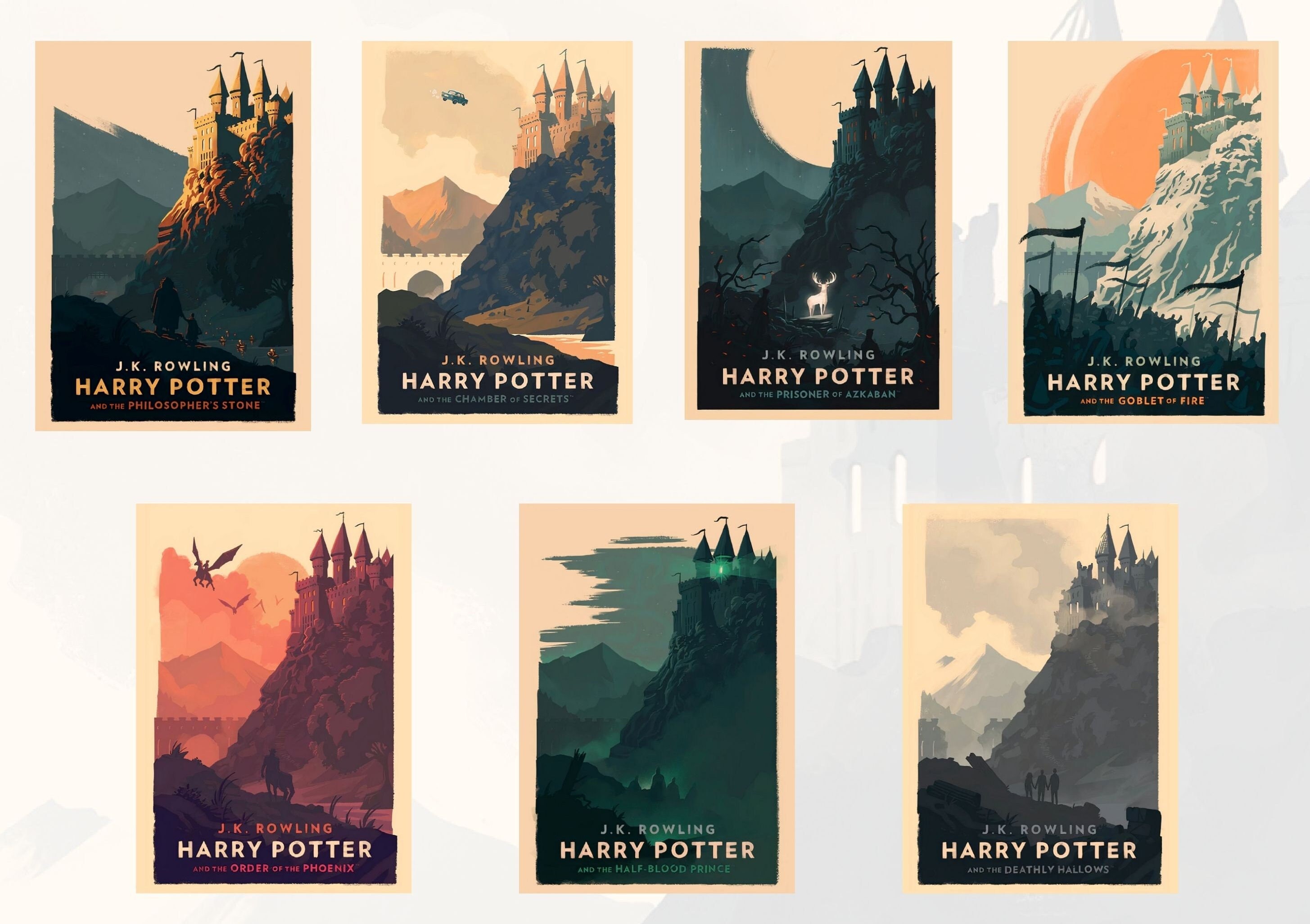 Harry Potter Book Poster