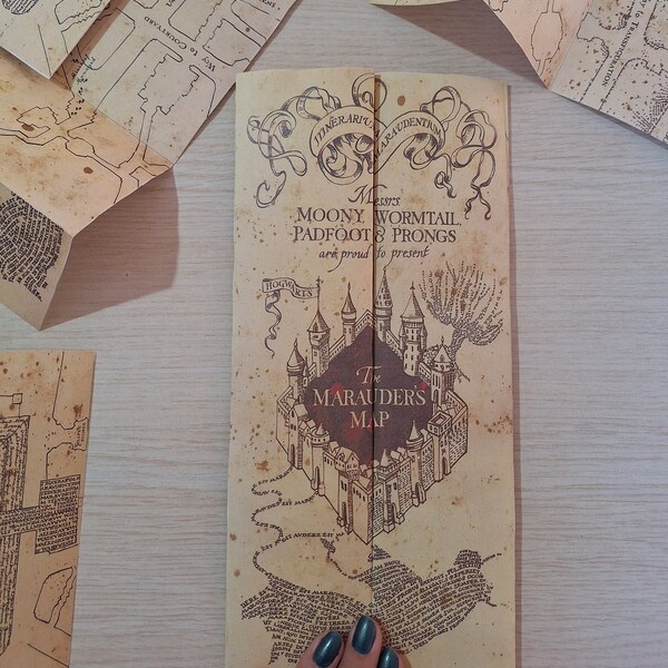 Marauders Map - Etsy