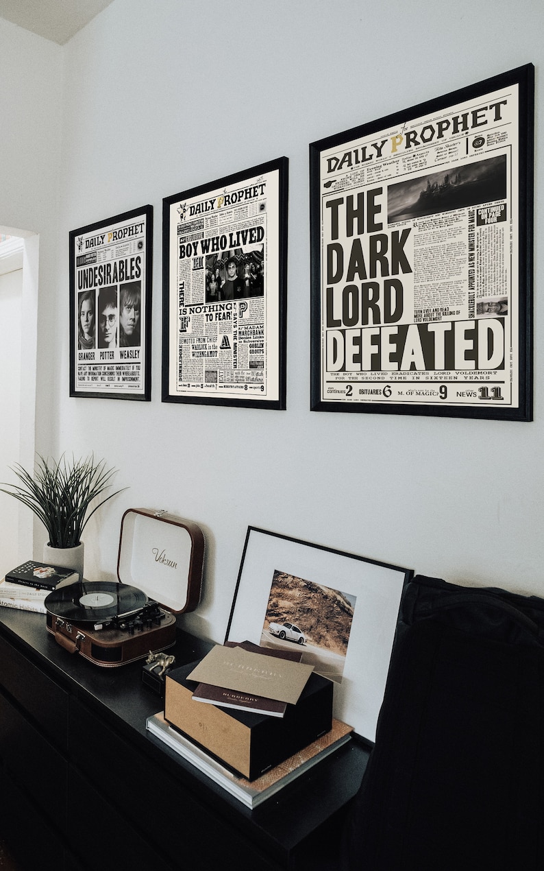 Daily Prophet Printable PDF HP Digital Poster Printable Wall - Etsy ...