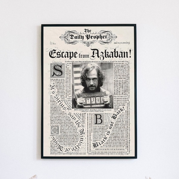 Daily Prophet Template - Etsy