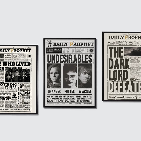 Daily Prophet - Etsy