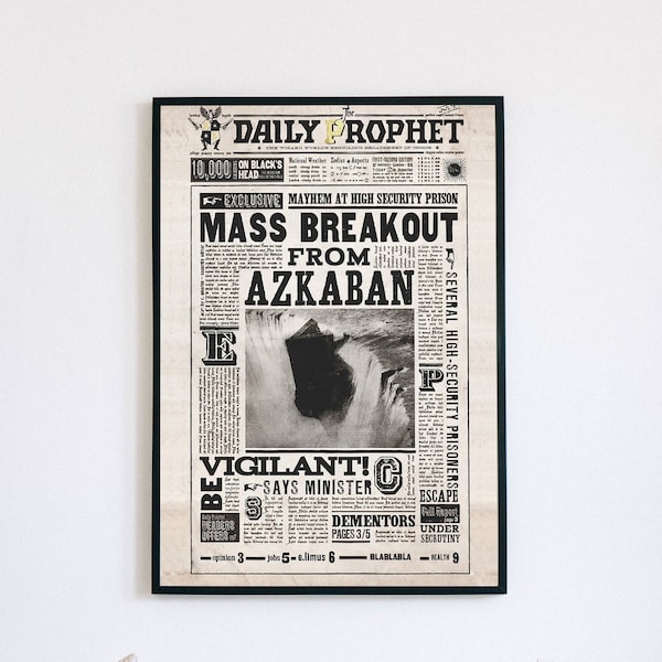 Daily Prophet Wedding - Etsy