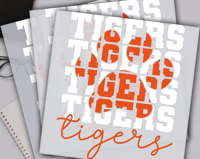 Tiger Pride Ready to Press Transfer Direct to Film DTF Transfers ...