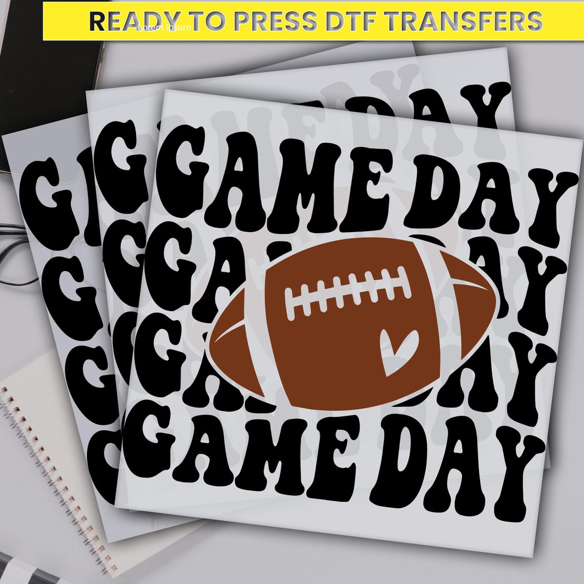 Game Day Football Dtf Transfers, Go Gameday Football Dtf Transfer ...