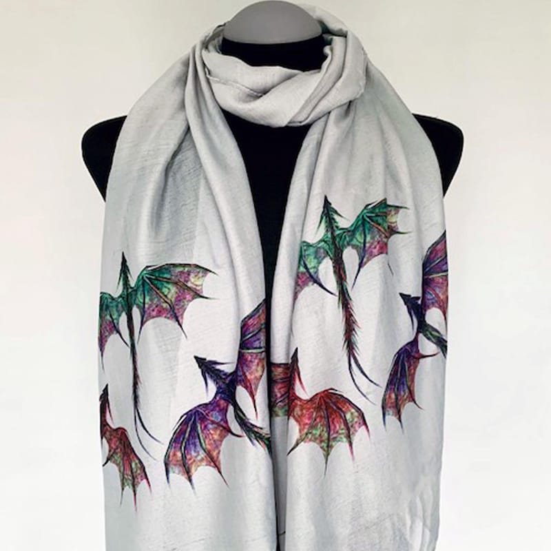 Dragon Scarf - Etsy
