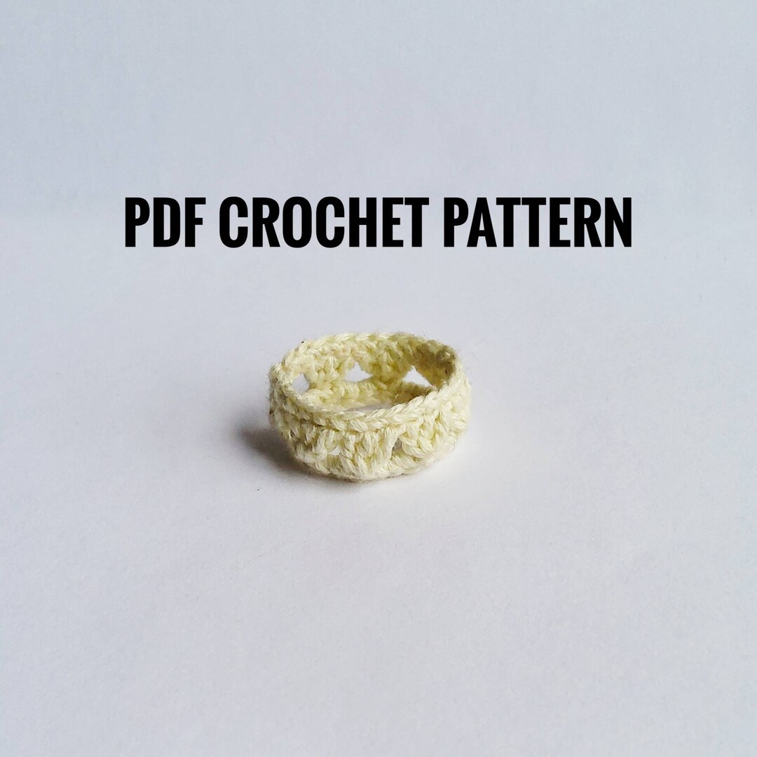 Crochet Ring Pdf Pattern. - Etsy