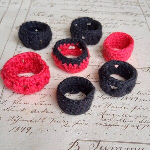 Crochet Ring Pdf Pattern. Three Versions. - Etsy