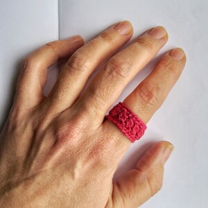 Crochet Ring Pdf Pattern. Three Versions. - Etsy
