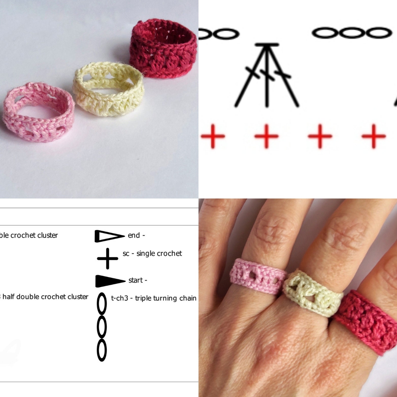 Crochet Ring Pdf Pattern. - Etsy