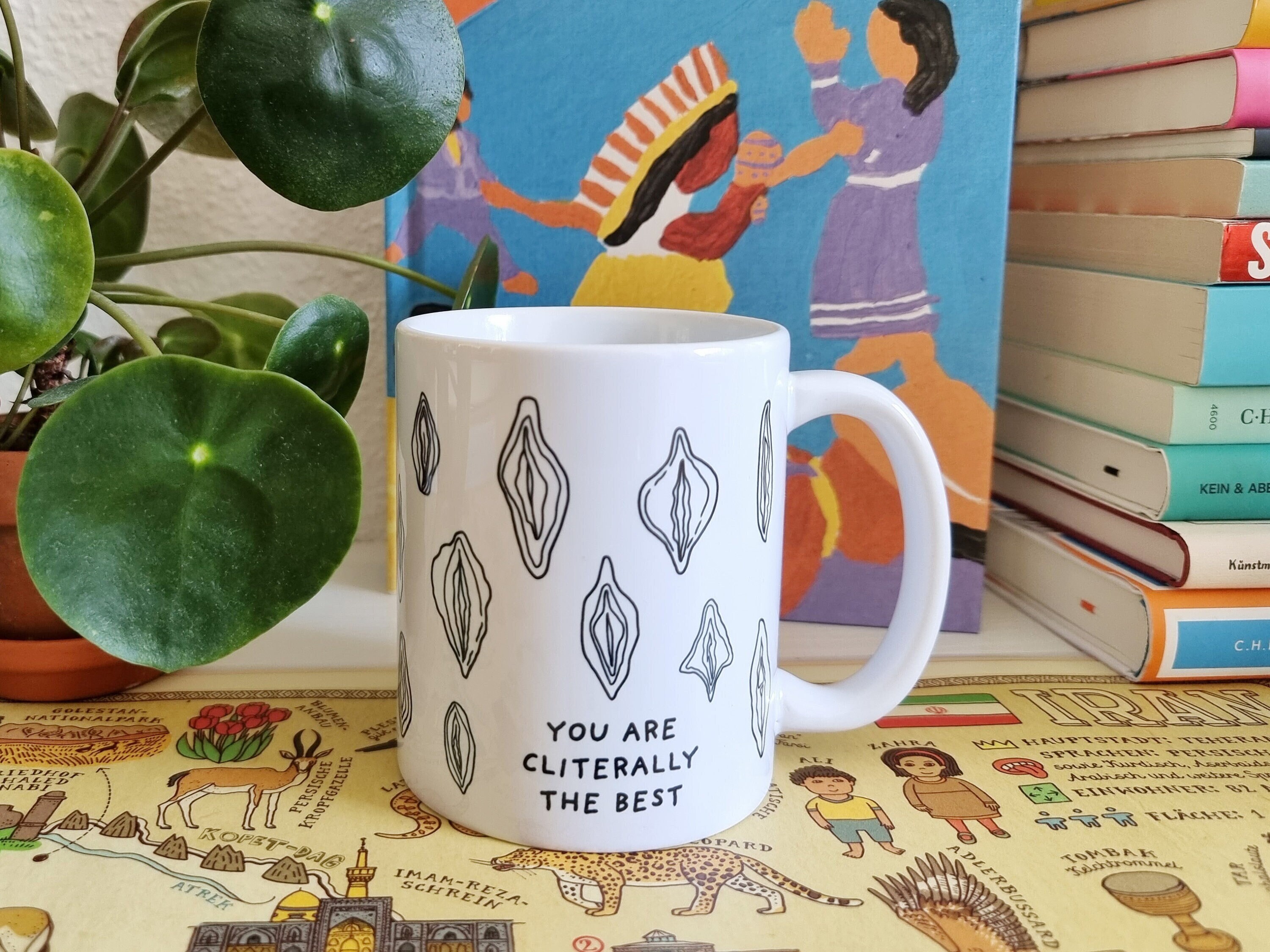 CLITERALLY Mug, Best Friend Gift, Body Positive, Mother Gift, Queer ...
